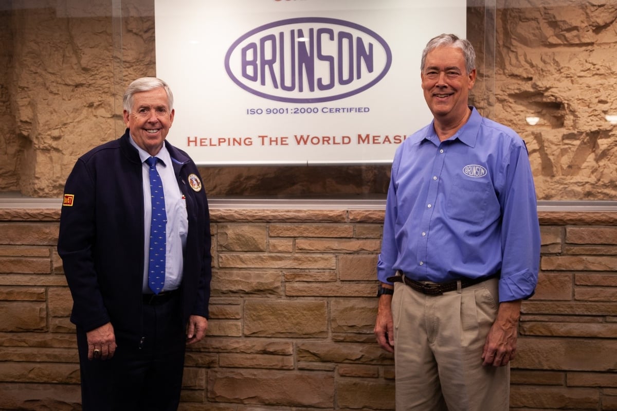 Welcome to the cave, Governor Parson!